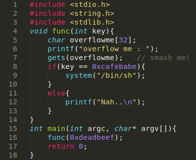 pwnable.kr - bof | 0xRick